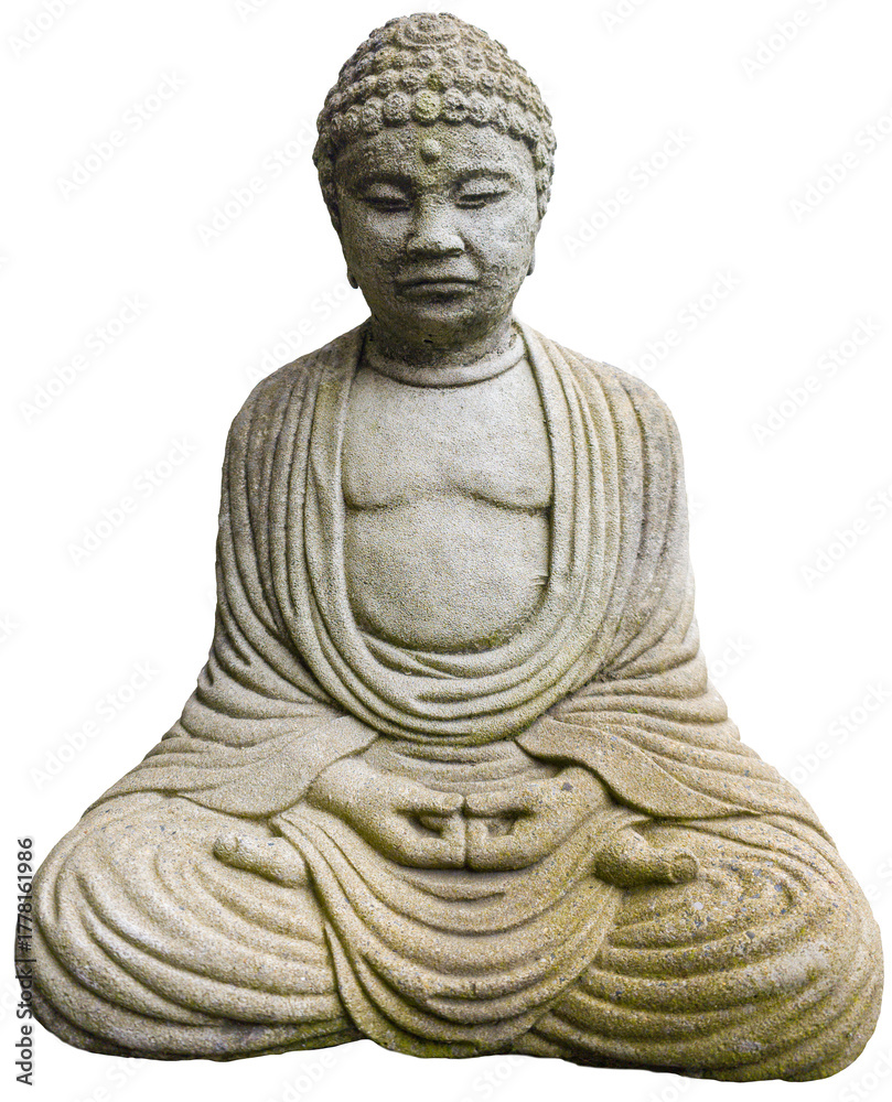 Stone Buddha figure Isolated PNG. Siddhartha Gautama, the Buddha the ...