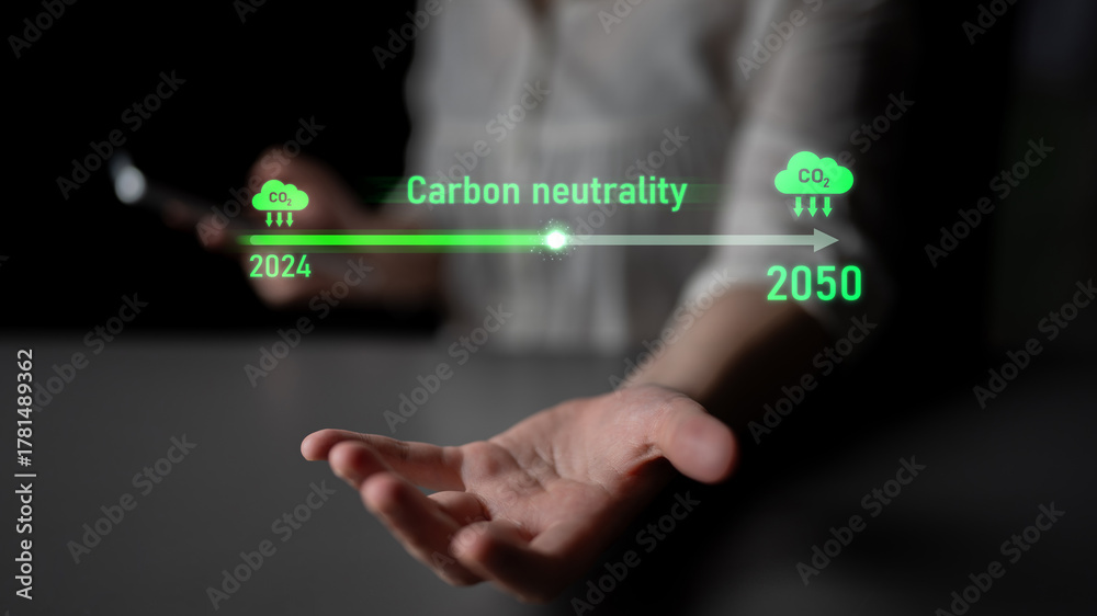 Carbon neutrality timeline illustrates carbon, neutrality, and ...