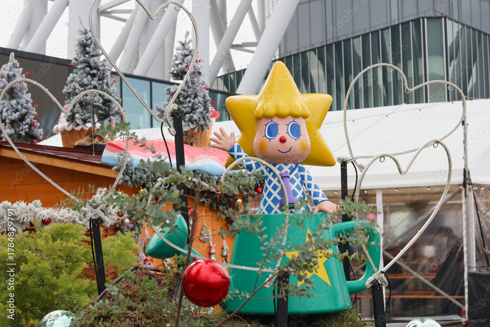 Stock-Foto „TOKYO, JAPAN - November 8, 2025: Model of Sorakara-Chan ...