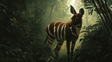 Zebra Legs Okapi Animal Free Stock Photo - Public Domain Pictures
