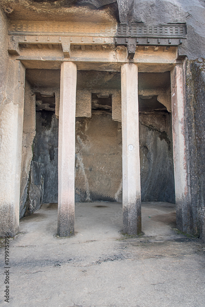 Pandavleni or The Trirashmi Caves or Nashik Caves, a group of twenty ...