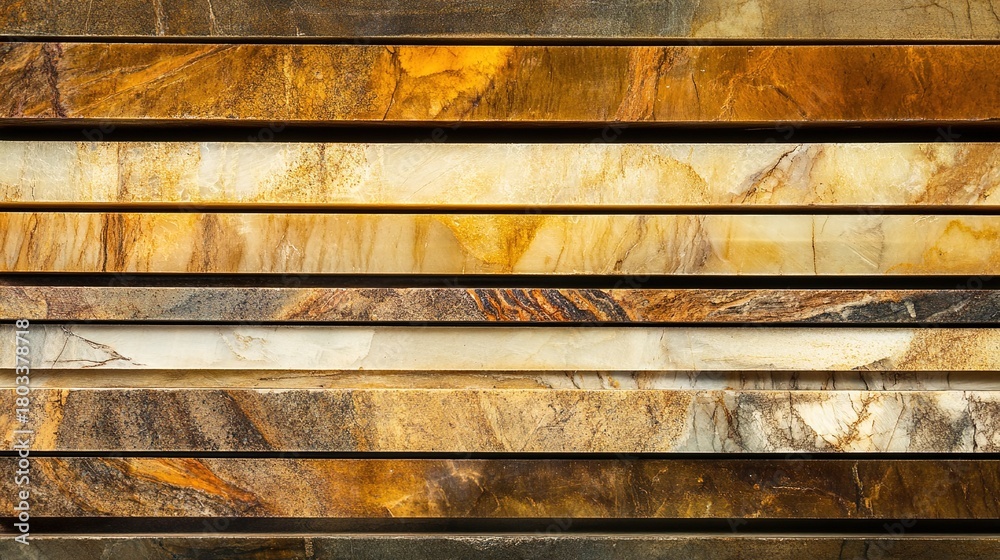 oud. Geological core samples displaying layered sedimentary rock strata ...