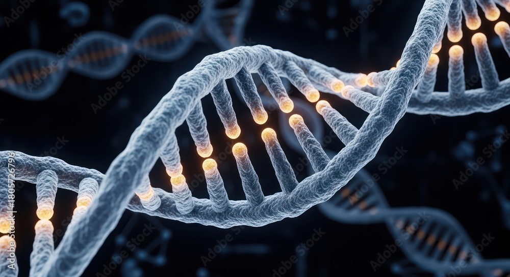 Visual representation of human genome structure and genetic code in a ...