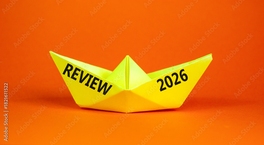 Photo Stock Review 2026 symbol. Concept words Review 2026 on beautiful ...