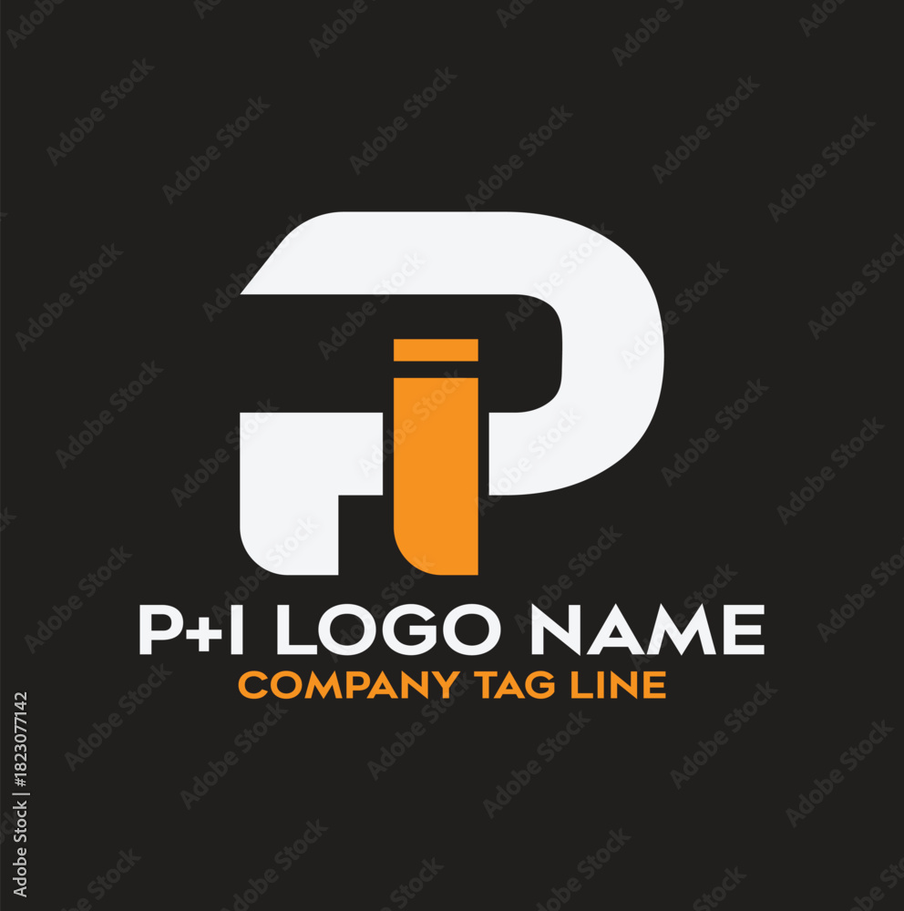 pi logo design vector , pi digital logo design x, modern and ...