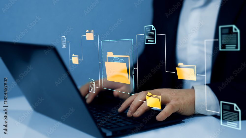 Online documentation database and document management system concept ...