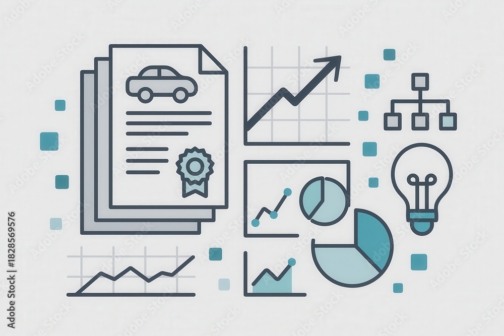 Visualizing data analytics through car documentation, growth metrics ...