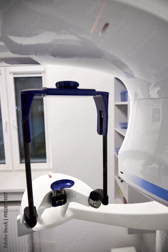 Modern panoramic dental X ray machine diagnostics in dentistry. CBCT ...