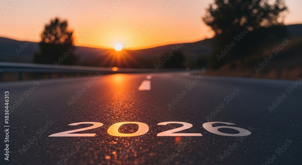 Sunset Road with 2026 – Vision of starting the year strong, with open ...