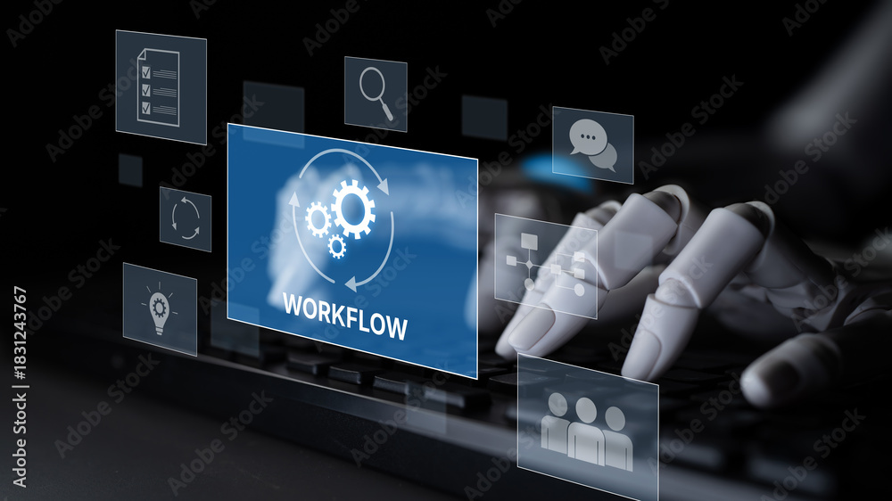 AI streamlines business workflows by automating repetitive tasks ...