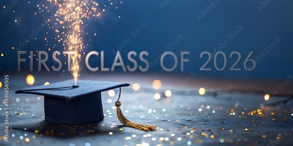 Celebrate the graduating class of 2026 with a sparkling graduation cap ...