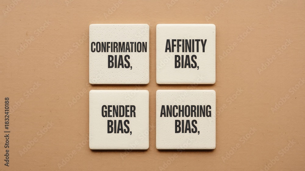 Understanding cognitive biases like confirmation bias, affinity bias ...