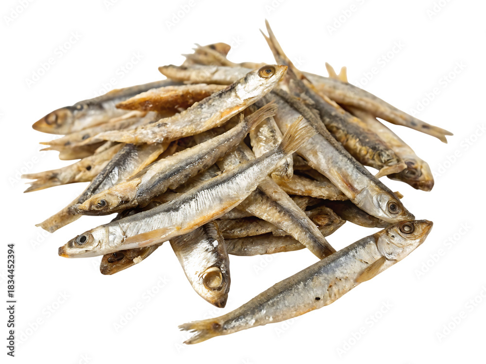 Pile of Dried Small Fish Keywords: dried fish, small fish, seafood ...