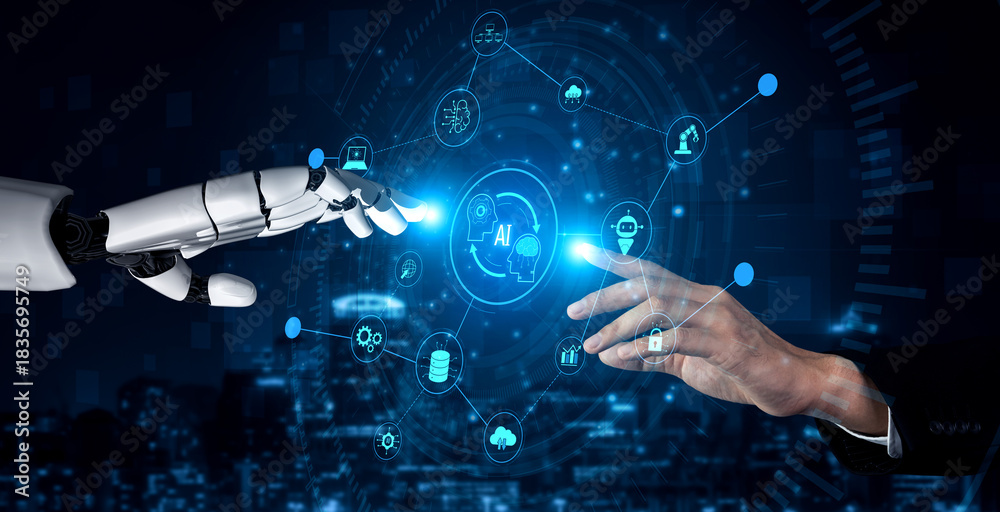 AI enables collaborative intelligence by linking robotics, machine ...