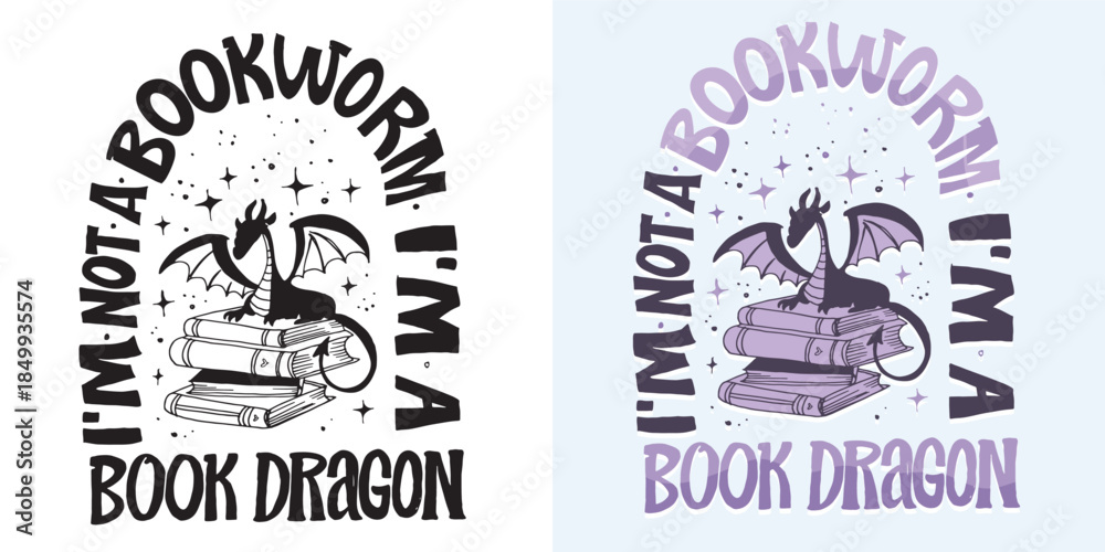 Funny hand drawn doodle lettering quote about Books. Lettering for t ...