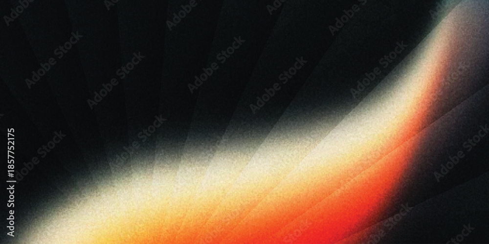Stock-Vektorgrafik „Teal orange black red grainy background, abstract ...