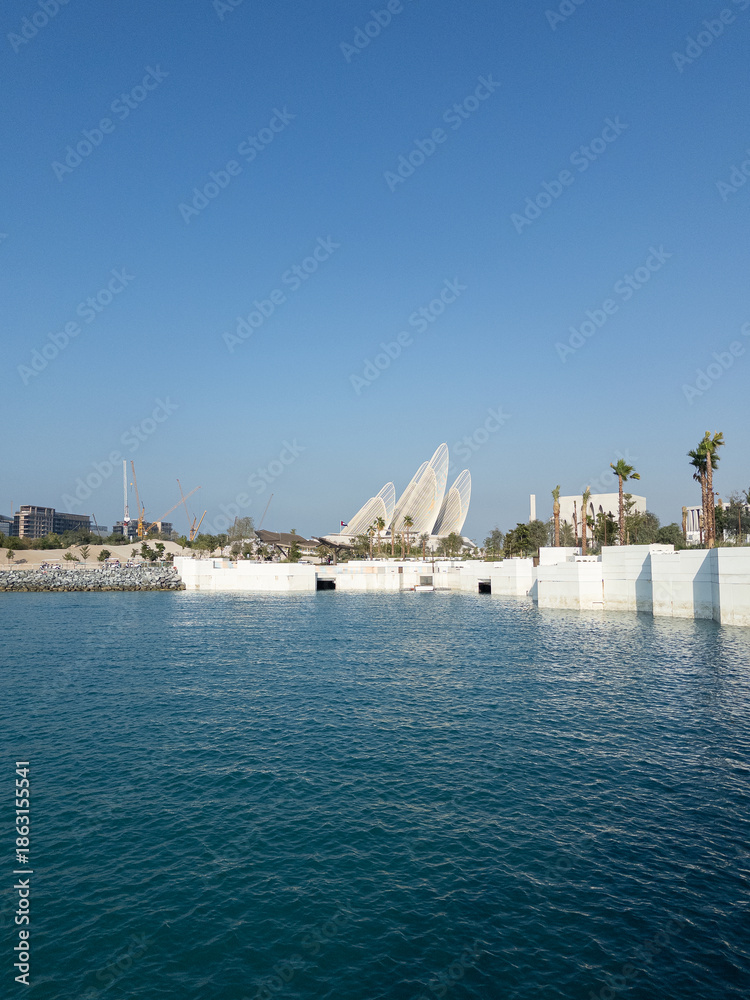 Zayed National Museum in the Saadiyat Cultural District, Abu Dhabi ...