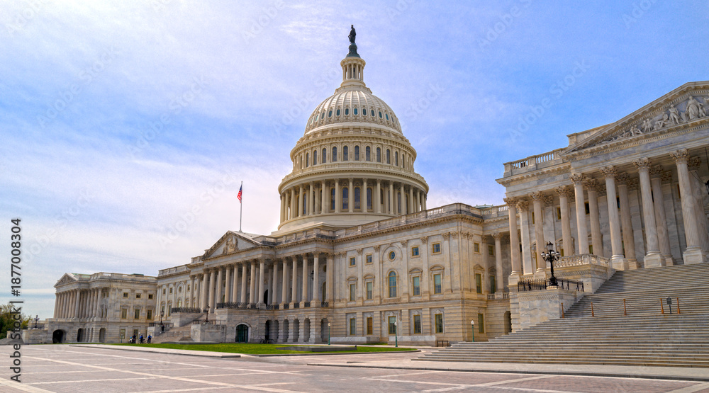 Capitol building iconic historic. Capitol Hill landmark architecture ...