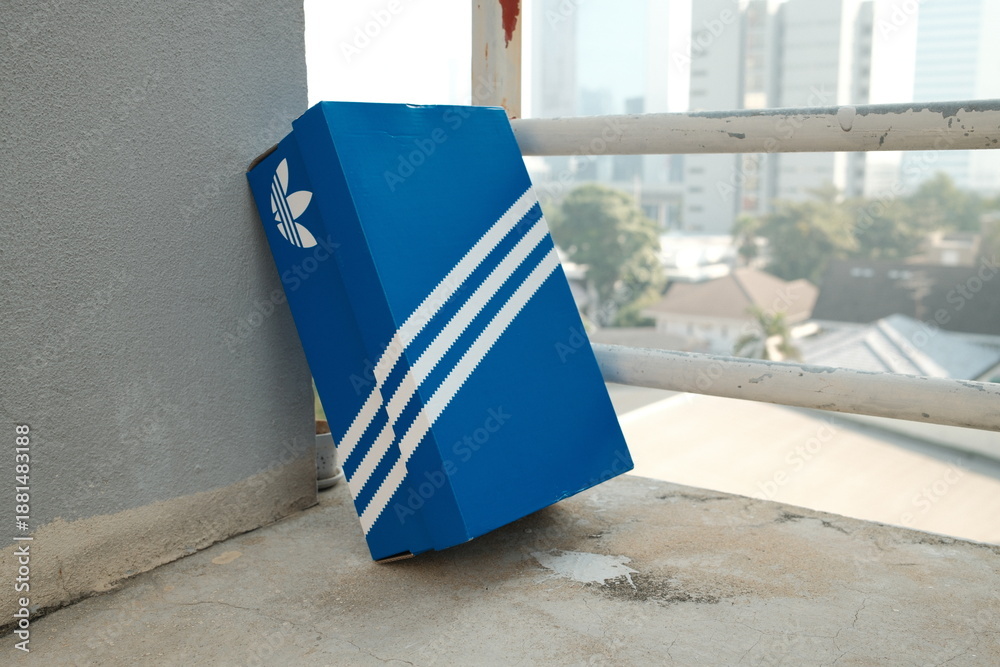 Bangkok,Thailand - January 1,2026 : Adidas Sign On Adidas Shoe Box ...