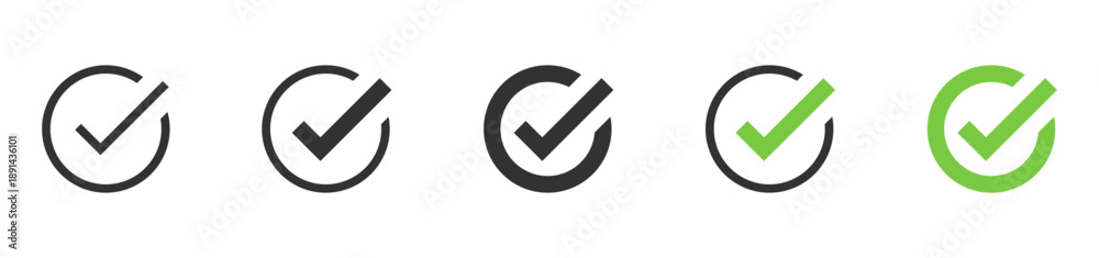 check box icon with correct, accept checkmark icons tick box checked ...