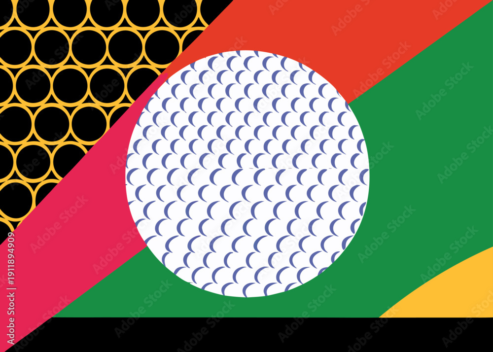 Stock-Vektorgrafik „Flag of the kachin independence organization ...