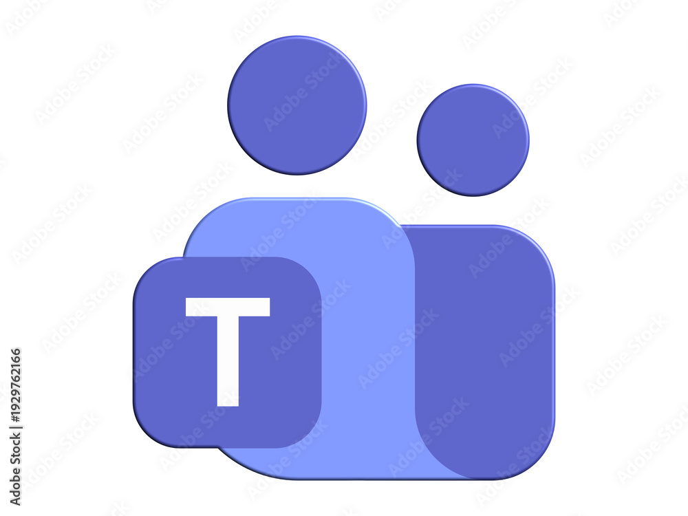 New Microsoft teams logo 2026. MS team icon transparent png. Scalable ...