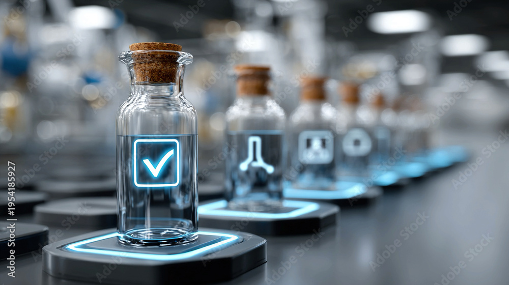 Pharmaceutical quality assurance drug control infrastructure concept ...