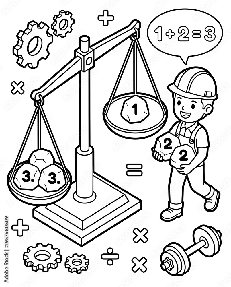 isometric addition and subtraction worksheet STEM Education ...