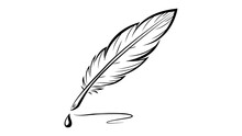 With Quill Pen Drawing Free Stock Photo - Public Domain Pictures