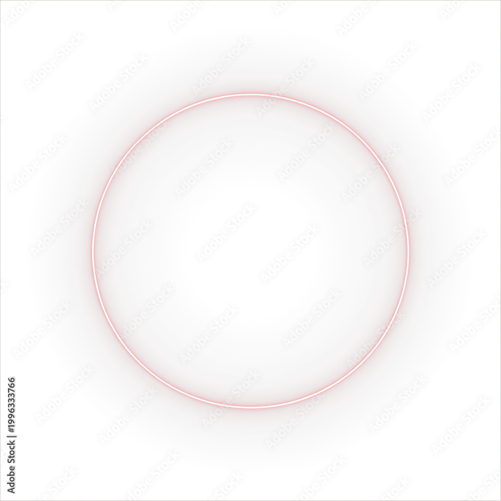 Round outline on transparent background with soft pink color that can ...