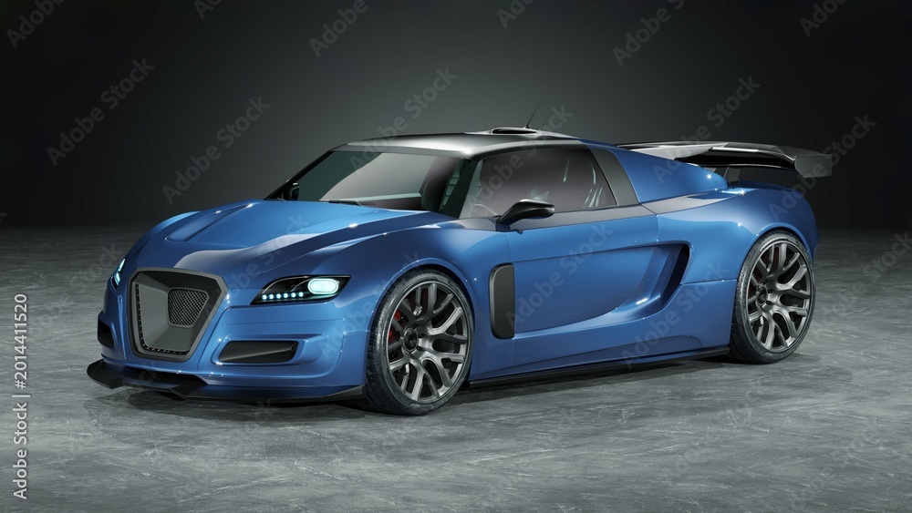 Romania – May 2026: 3D render of Audi Onix inspired futuristic sports ...