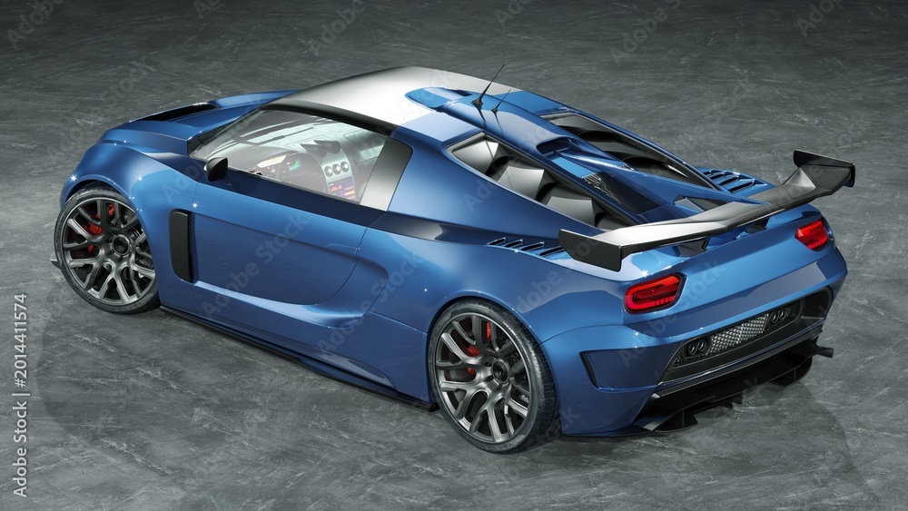 Romania – May 2026: 3D render of Audi Onix inspired futuristic sports ...