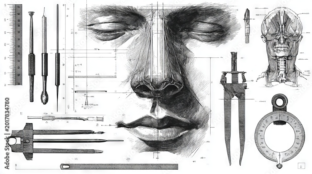 Precision of Human Face: Anatomical Study with Artist’s Tools ...