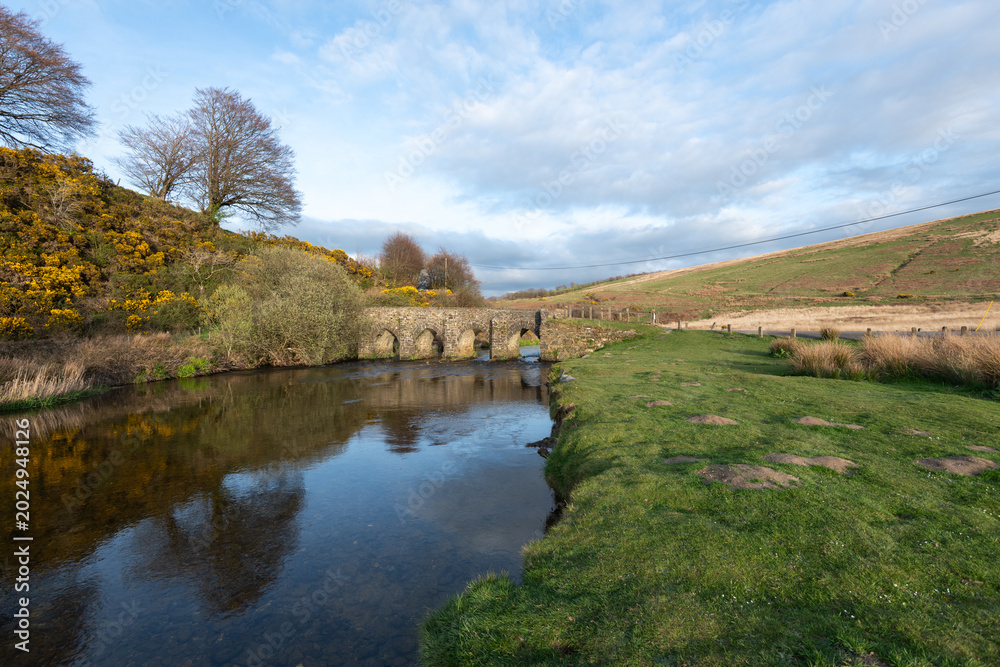 Landacre bridge in Exmoor National park の Stock フォト | Adobe Stock