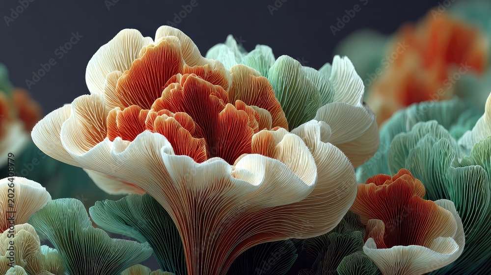 Vibrant Coral Reef with Sea Anemone and Marine Life Underwater Close-Up ...