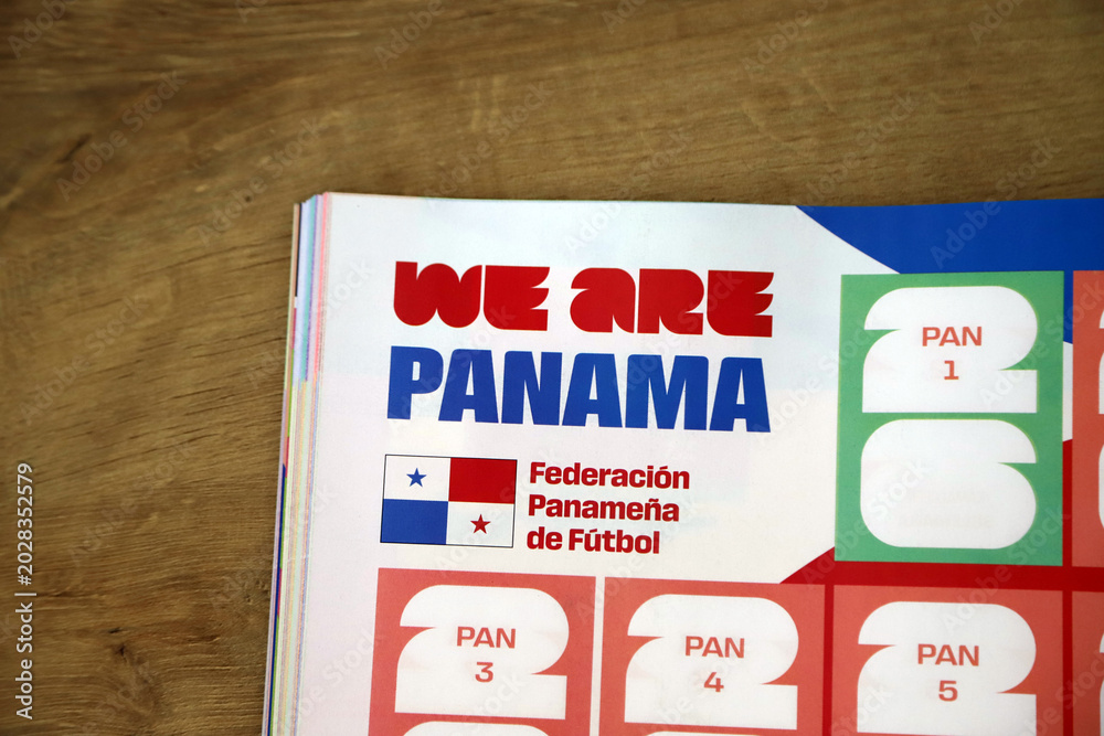 Official sticker album for the 2026 FIFA World Cup. Panama national ...