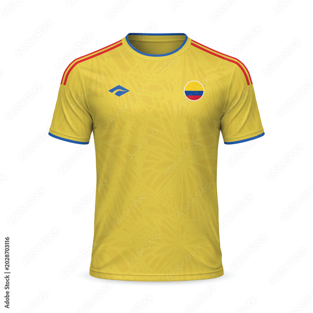3D Realistic Away Soccer Jersey Template for Football Kit 2026 with ...