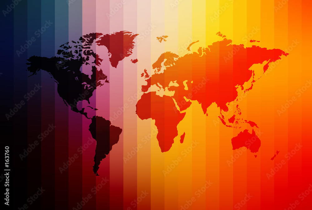 world map Stock Illustration | Adobe Stock