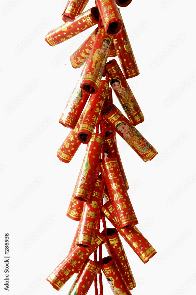 chinese new year: fireworks Stock Photo | Adobe Stock