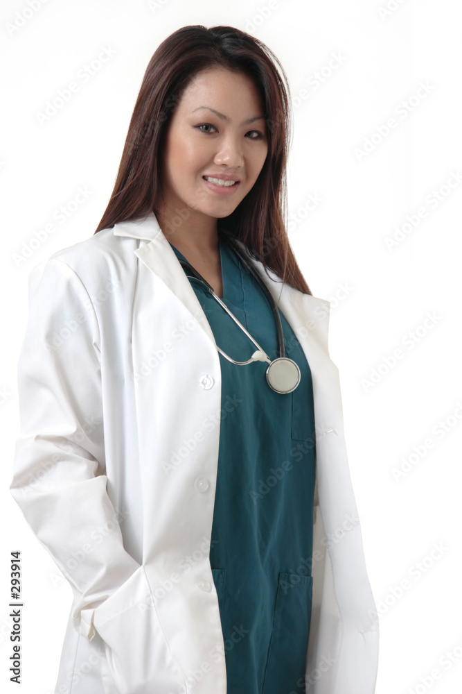 pretty asian doctor Stock Photo | Adobe Stock