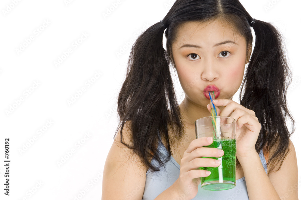 girl drinking Stock Photo | Adobe Stock