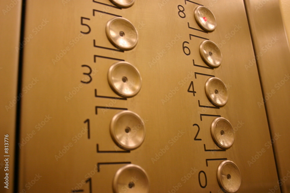 elevator panel Stock Photo | Adobe Stock