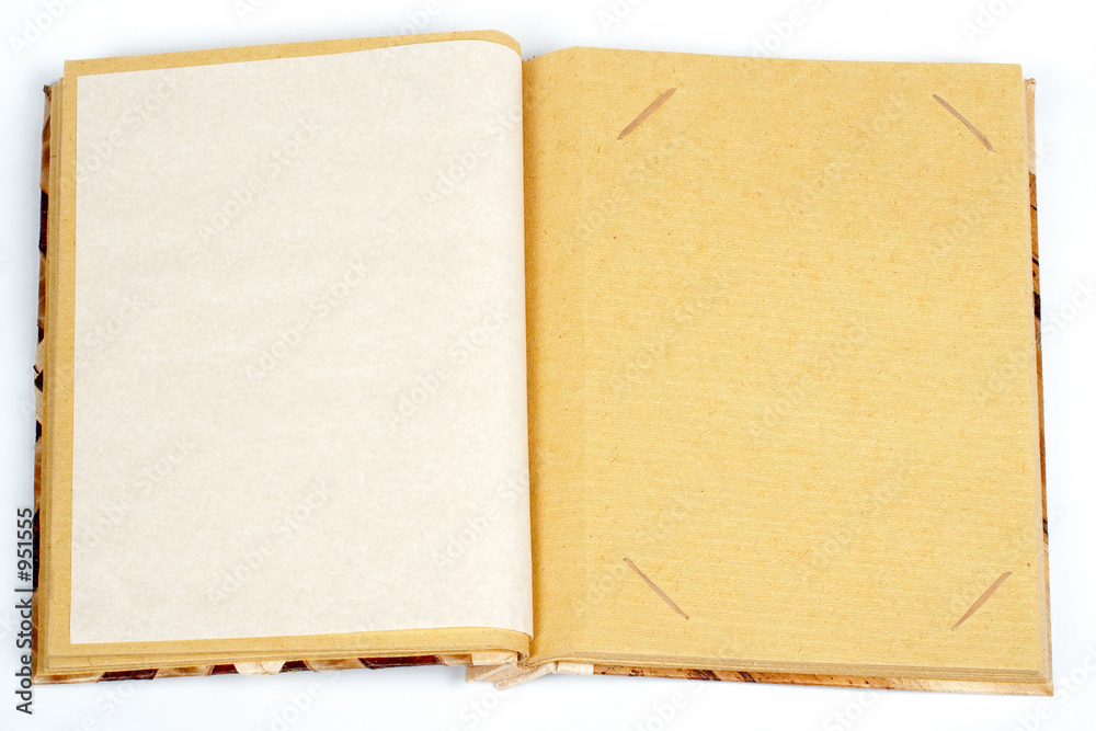 antique scrapbook for one image per page Stock Photo | Adobe Stock