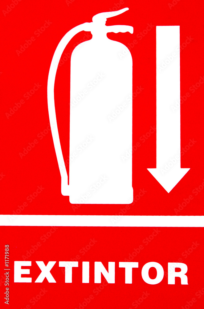 Foto de extintor do Stock | Adobe Stock