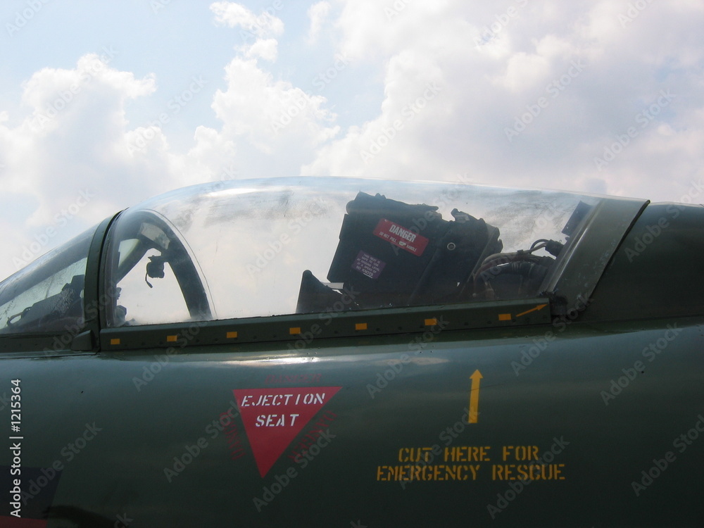 Poster aircraft - front cockpit of fighter plane – Wall Art | UkPosters