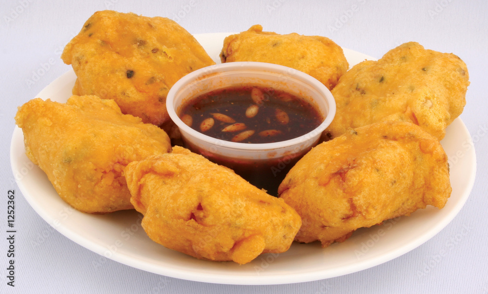 paneer pakora Stock Photo | Adobe Stock