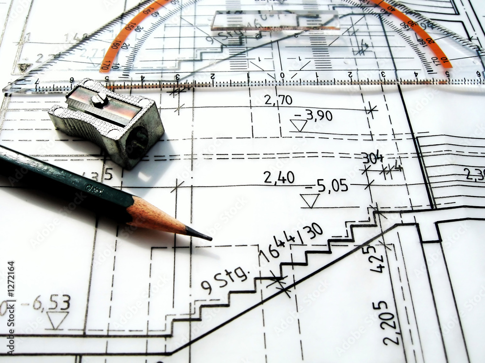 bauplan Stock-Foto | Adobe Stock