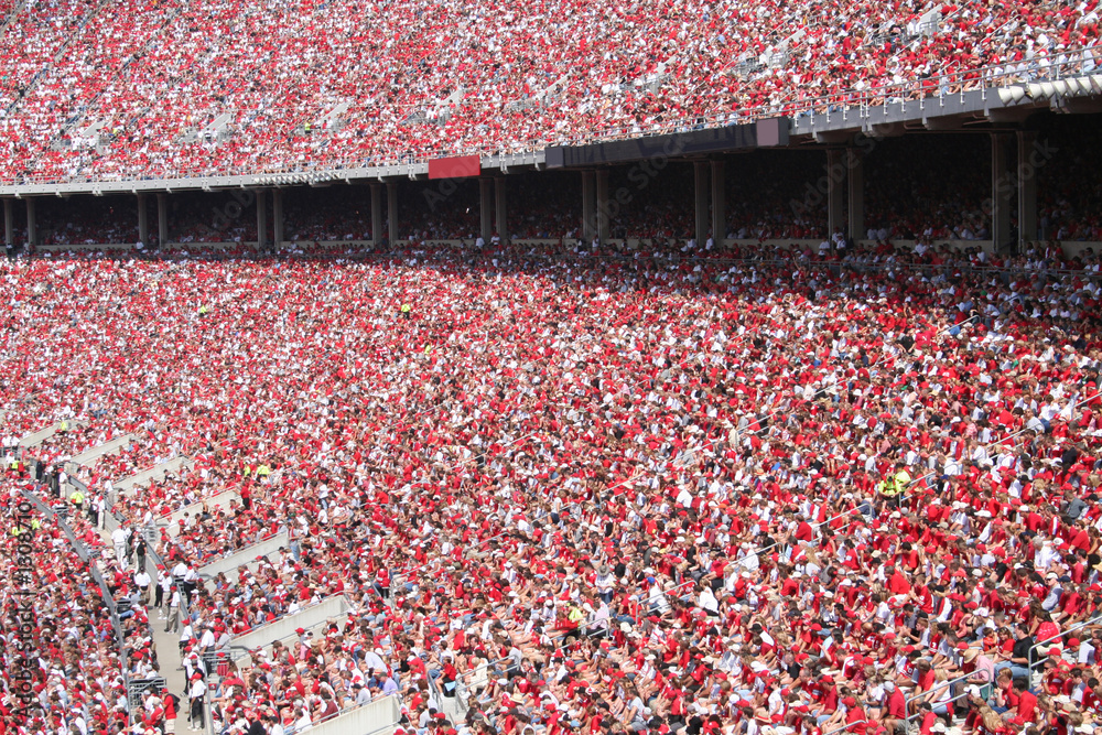 packed stadium Stock Photo | Adobe Stock