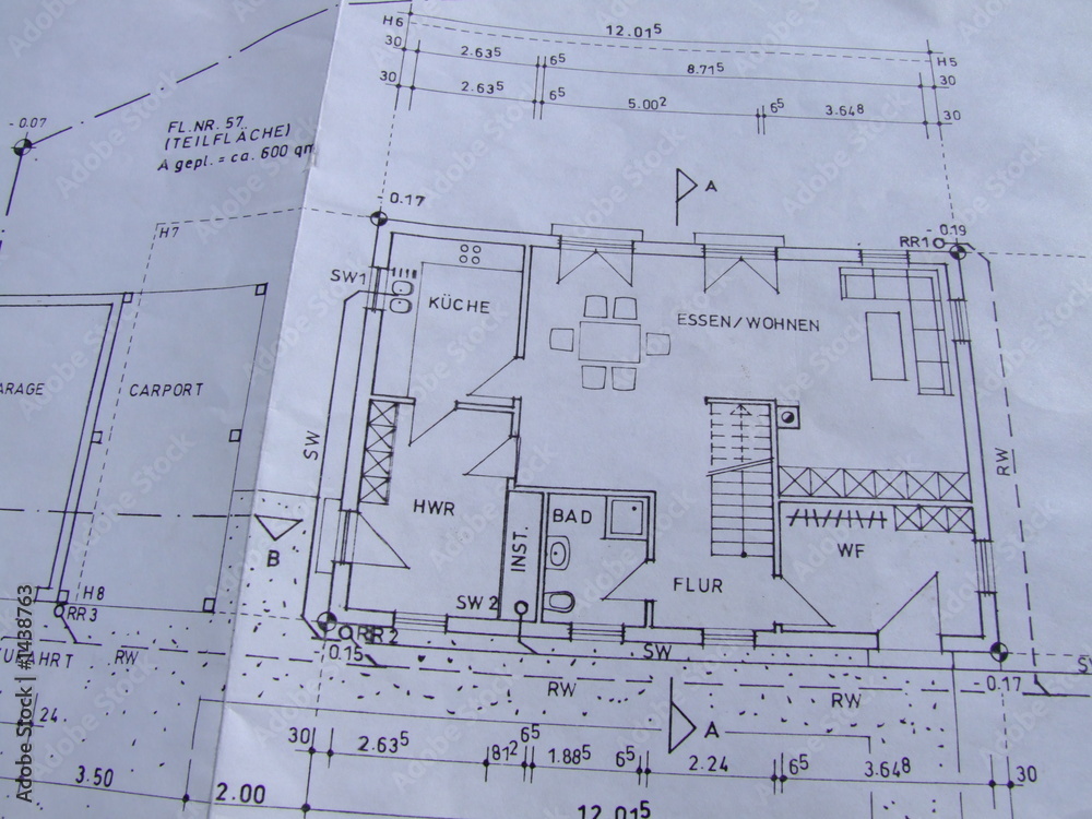 planung rohbau Stock Photo | Adobe Stock