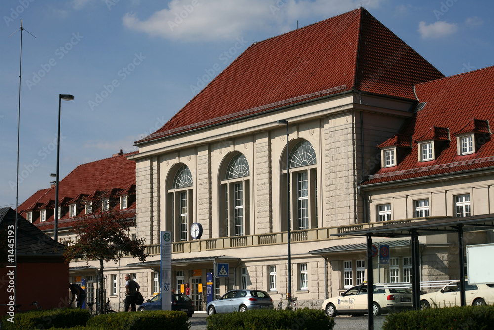Erstaunlich Bahnhof Weimar Geschafte Bild